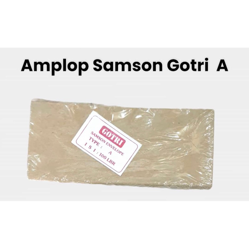 Samson A BROWN ENVELOPE / SALARY ENVELOPE Cabinet Envelope | Shopee ...