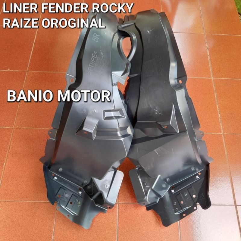 ROCKY RAIZE front fender liner original ROCKY RAIZE front fender ...