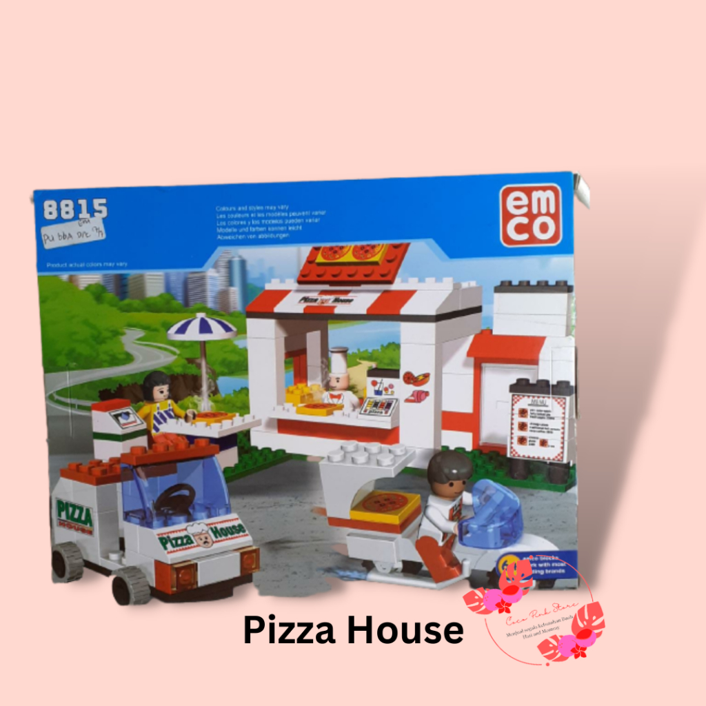 Emco Brix Children's Toys Lego Brick Kinds Of Professions | Shopee Malaysia