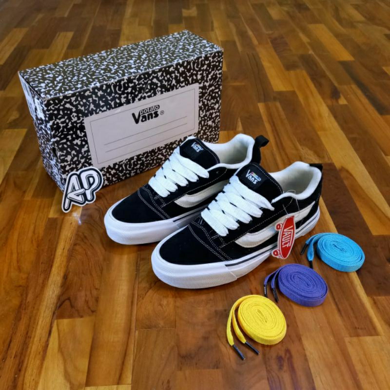 Vans Vault UA Knu-Skool VR3 Lx Imran Potato Black White Vans Knu Skool ...