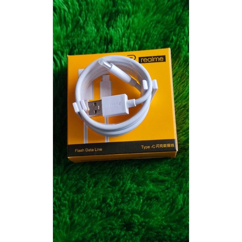 Realme 5PRO 6 7 7PRO 8PRO DATA CABLE ORIGINAL 100% SUPER VOOC TYPE C ...