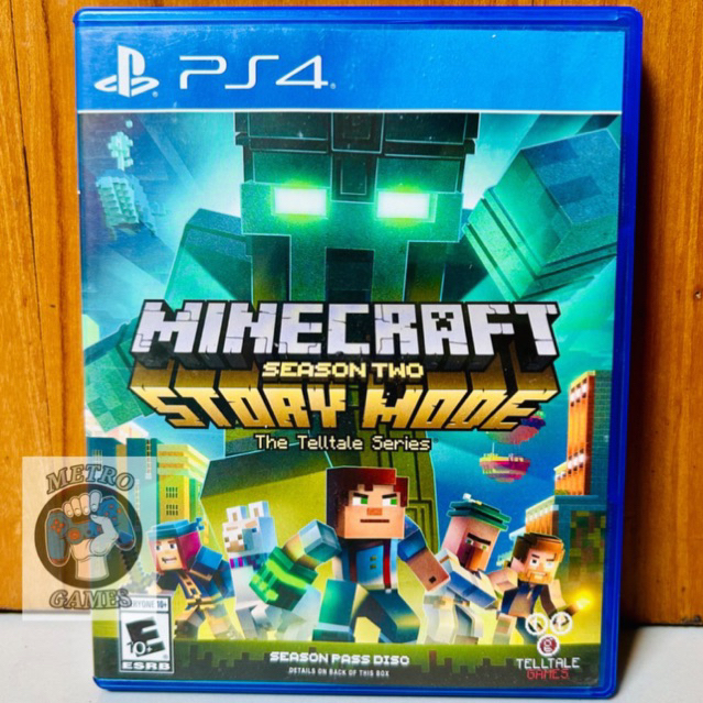 Minecraft Story Mode Season Two PS4 Cassette Minecraft Story Mode PS4 ...