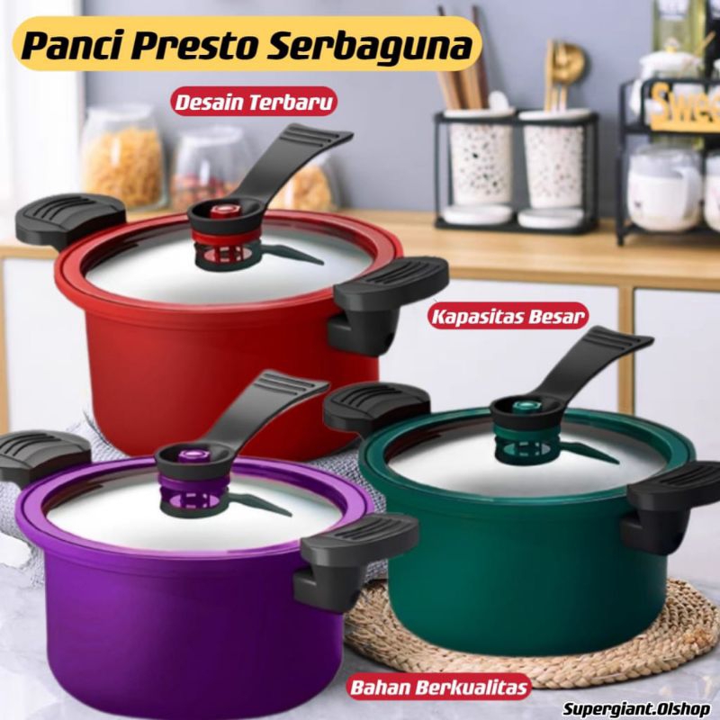 Teflon Pressure Cooker Totipotent Micro Pressure Cooker Pot 3.5L ...