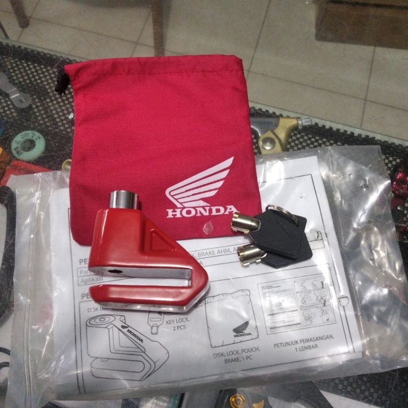 ORIGINAL HONDA DISC DISC LOCK | Shopee Malaysia