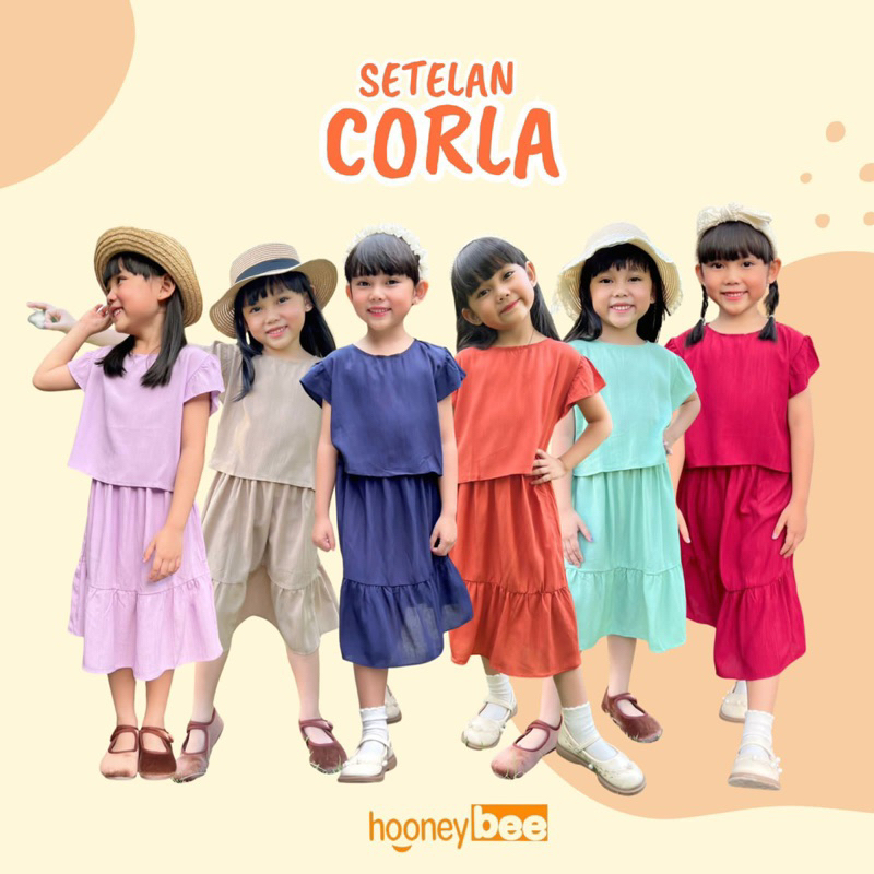 CORLA GIRLS SET By Hooneybee 1-5T | Shopee Malaysia