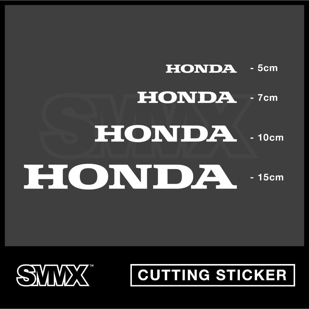 Honda Logo Sticker Cutting Sticker | Shopee Malaysia