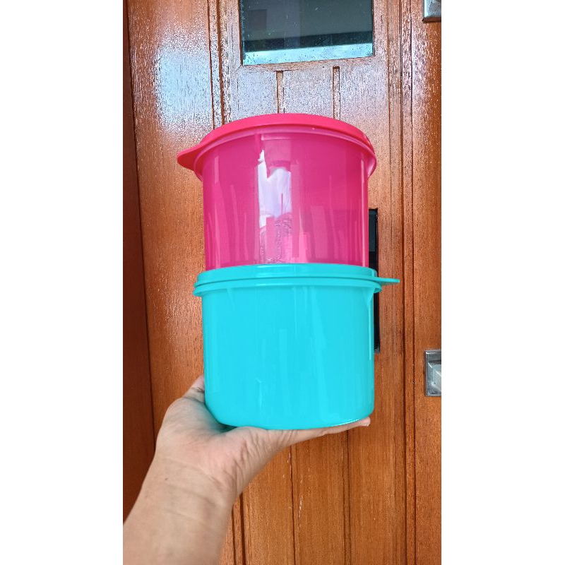 Tupperware texture canister Jar 1100ml set Of 2pcs ori | Shopee Malaysia