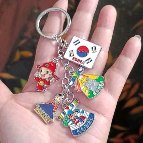 GANTUNGAN Souvenir Keychain By Korea Country | Shopee Malaysia