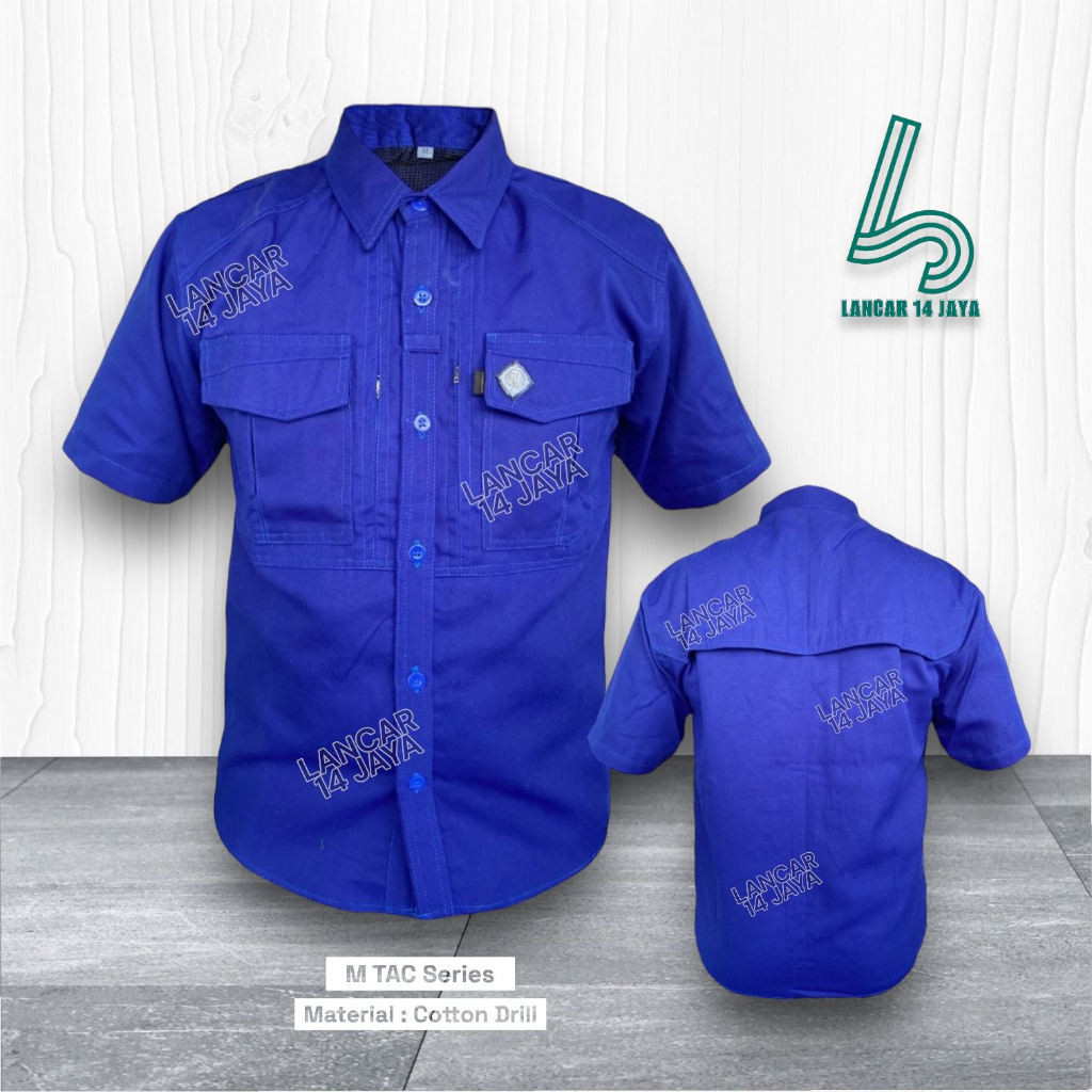 KEMEJA M-tac Model PDL Shirt/Tactical Shirt/PDH Short Sleeve/Men's ...