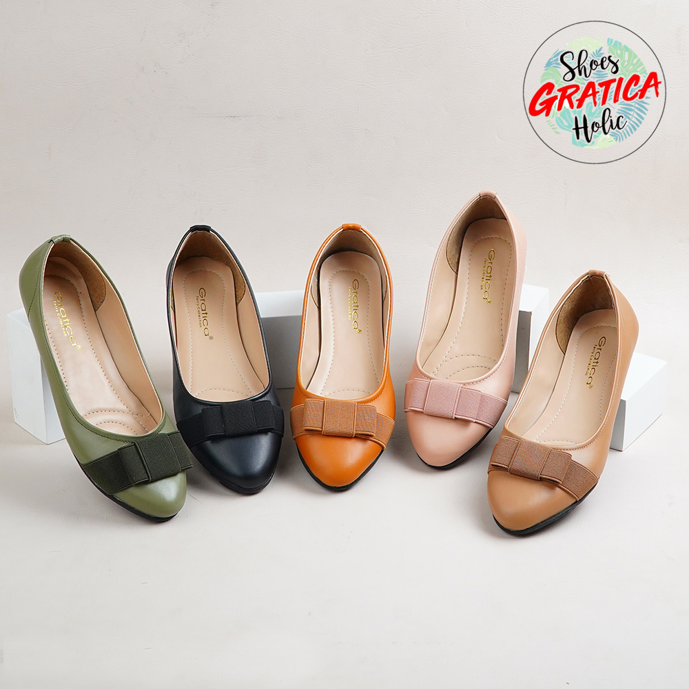 New Gratica Flat Shoes 2024 ZIVA/Modern Work Shoes (Band Variations) | Shopee Malaysia