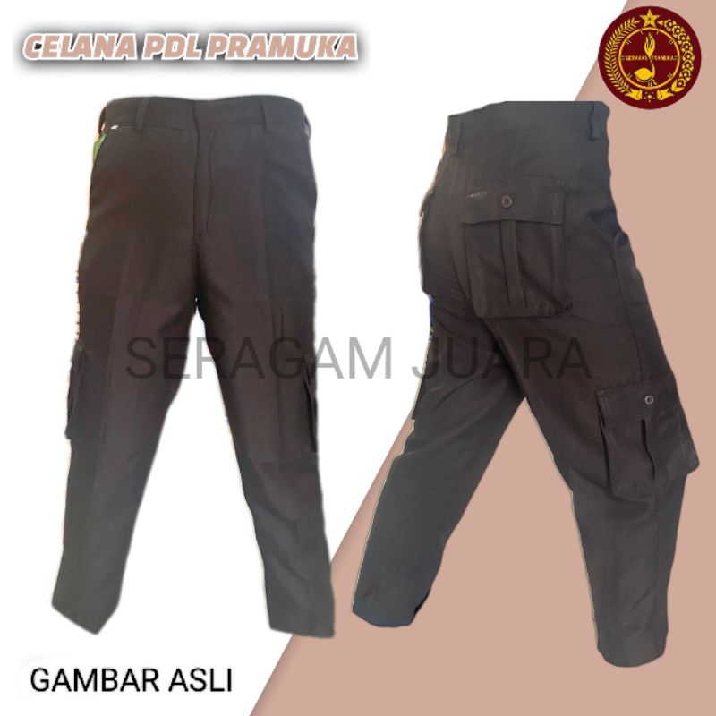 School Uniform Pants PDL cargo Scouts SD SMP SMA putra | Shopee Malaysia