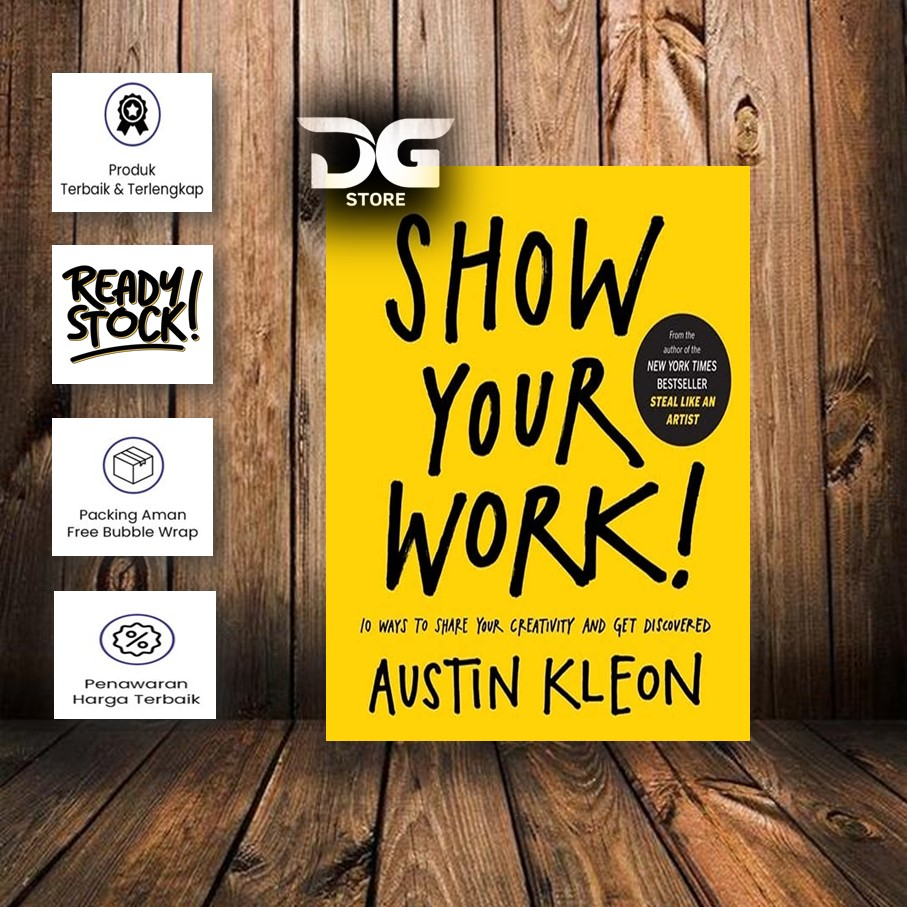 Show Your Work - Austin Kleon (English) | Shopee Malaysia