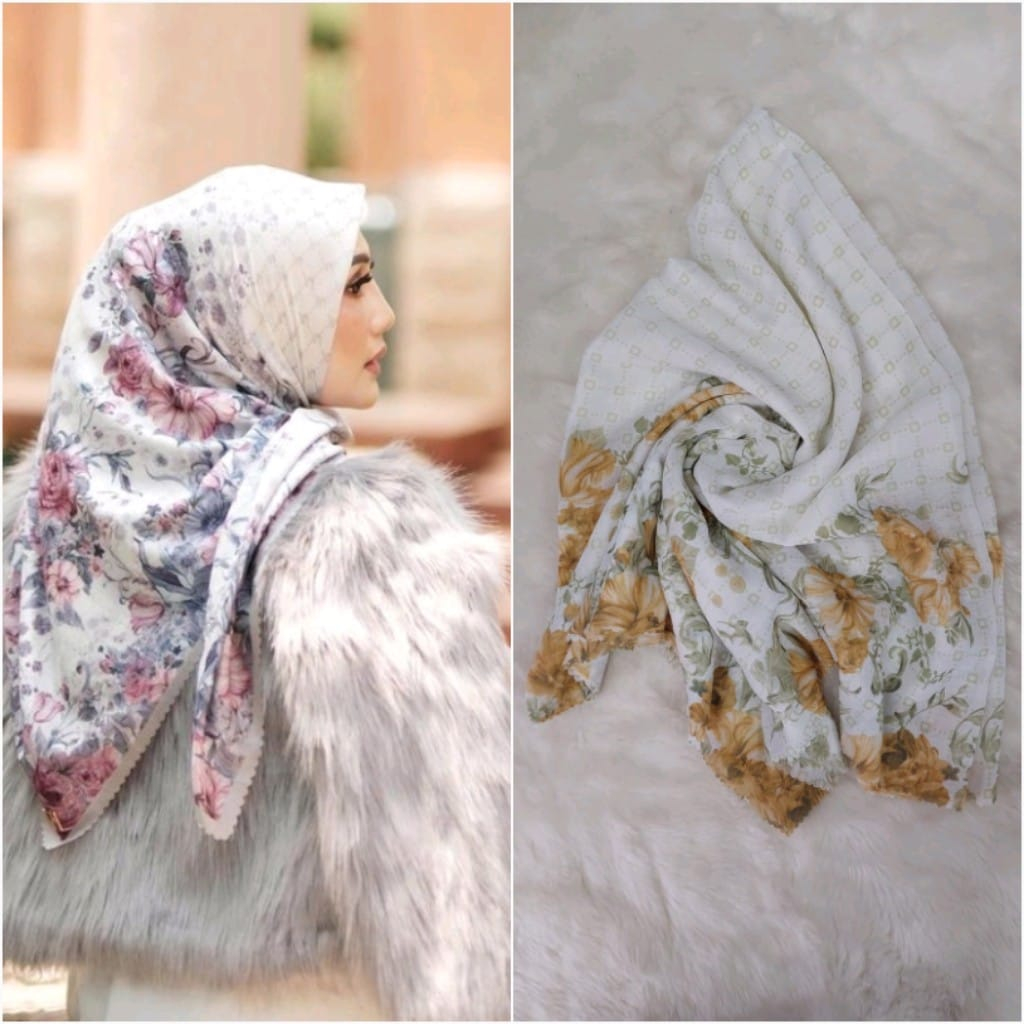 Voal Motif Premium / Rectangular Hijab Voal Motif Premium Lasercut ...