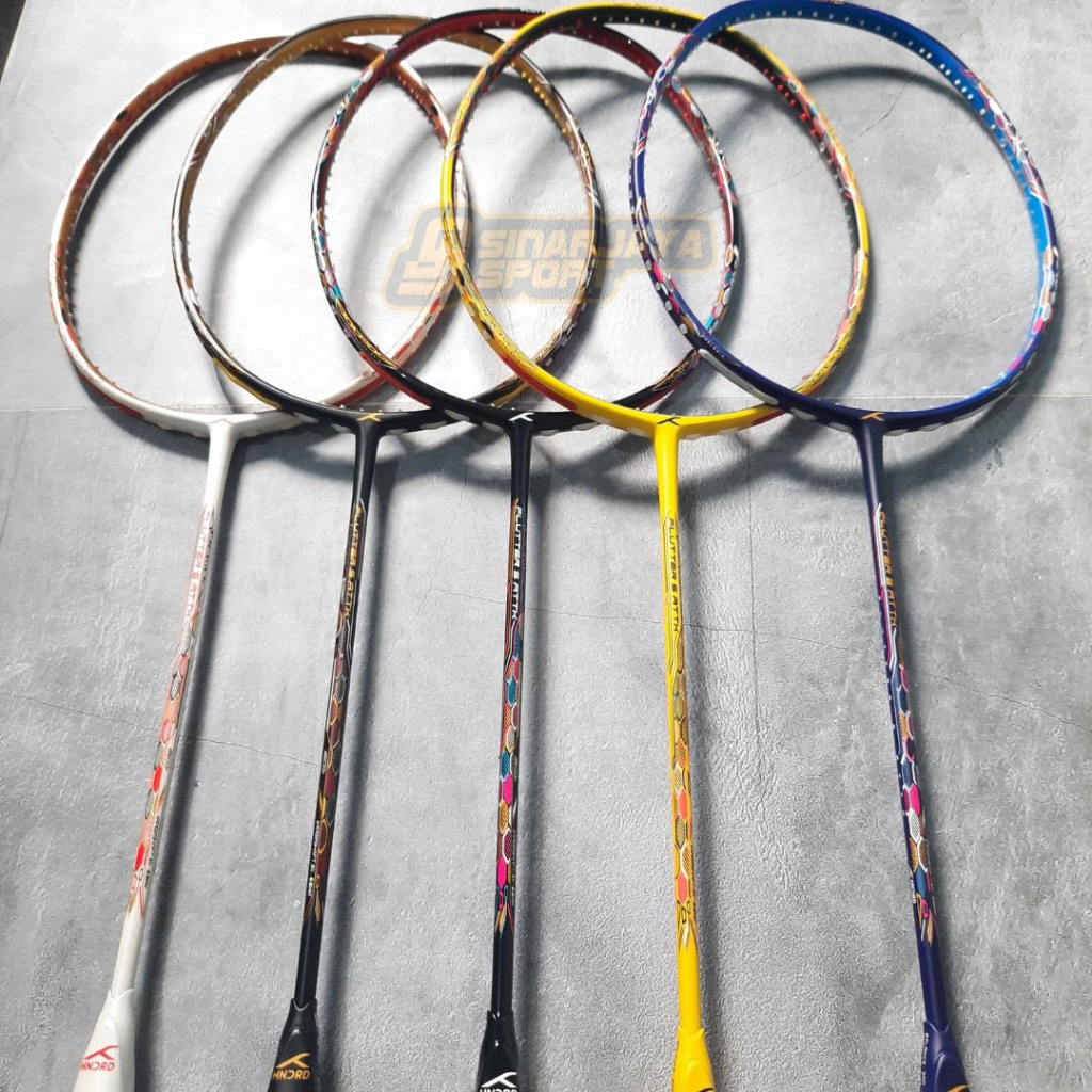 Hundred Flutter S Attack Original Badminton Badminton Racket | Shopee ...