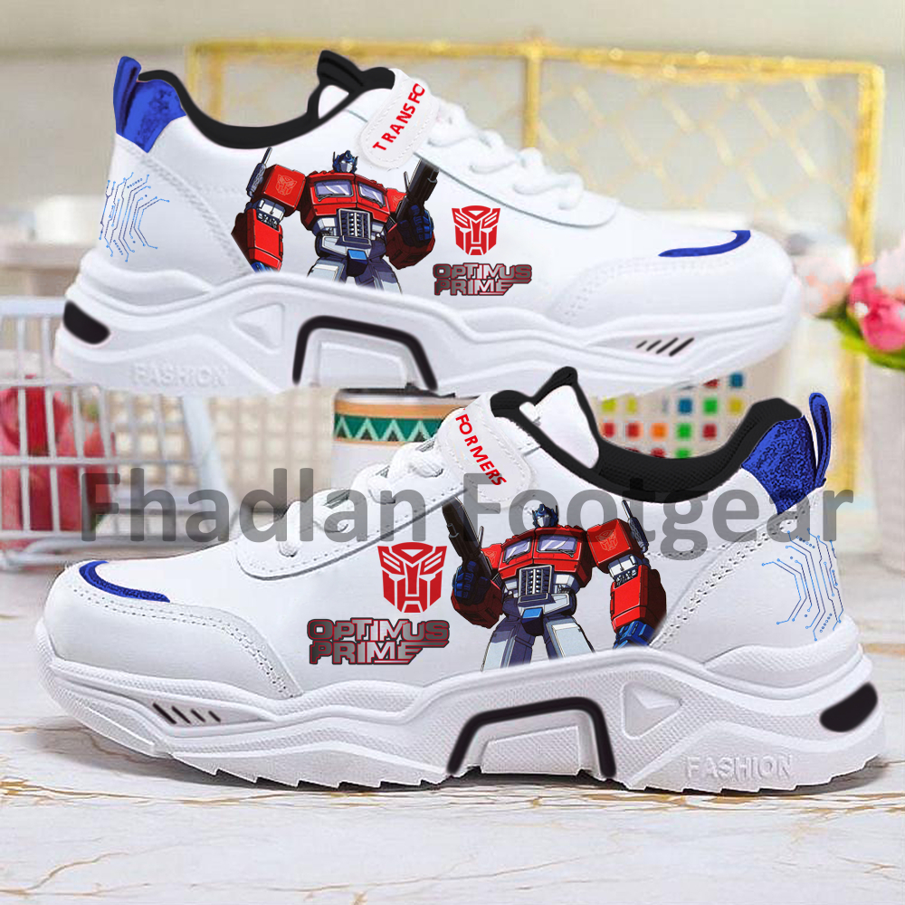Transformers optimus prime children's shoes - Transformers robot boys ...