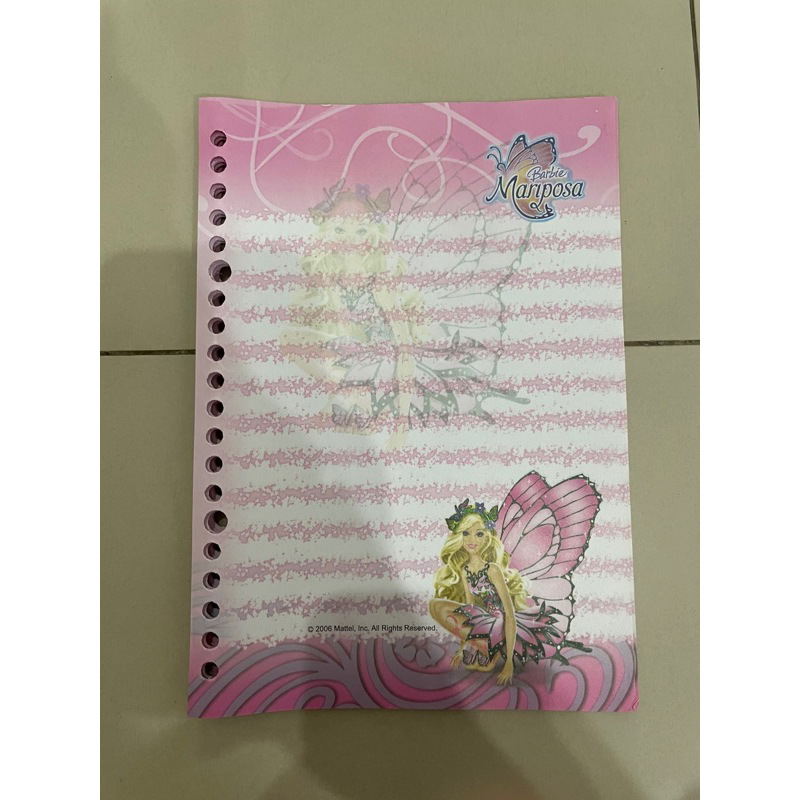 Harvest barbie mariposa binder Paper 10pcs | Shopee Malaysia