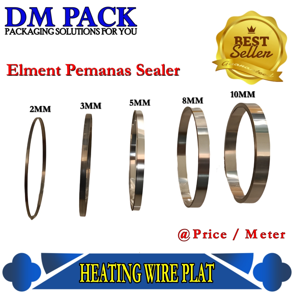 MESIN Heating WIRE PLATE HEATING ELEMENT 2MM 3MM 5MM 8MM 10MM SEALER ...