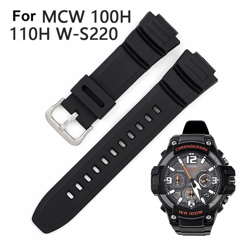 Casio WS220 watch Strap Casio WS 220 & Casio ae2000 watch Strap ...