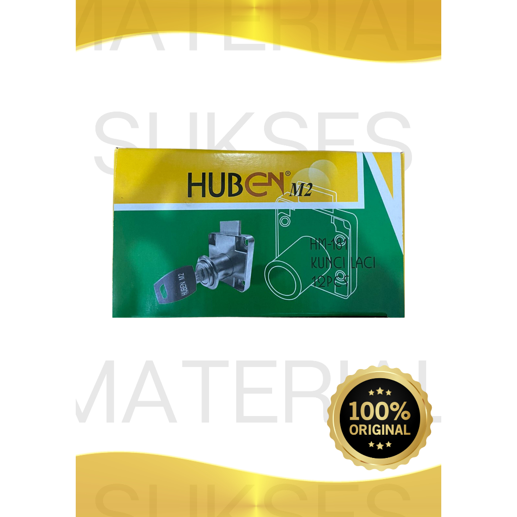 HIJAU HUBEN GREEN DRAWER LOCK / 2CM CLOSET DRAWER LOCK | Shopee Malaysia