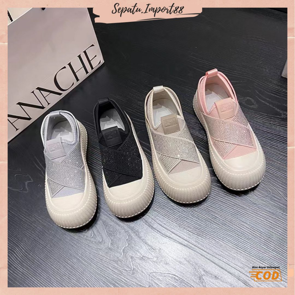 [Sepatu IMPORT88] SP 682 Women's Shoes Korean Model Women's Sneakers ...