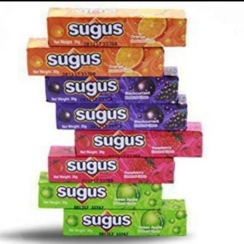 Sugus Soft candy 30gram chewy candy Sugus imported per stick | Shopee ...