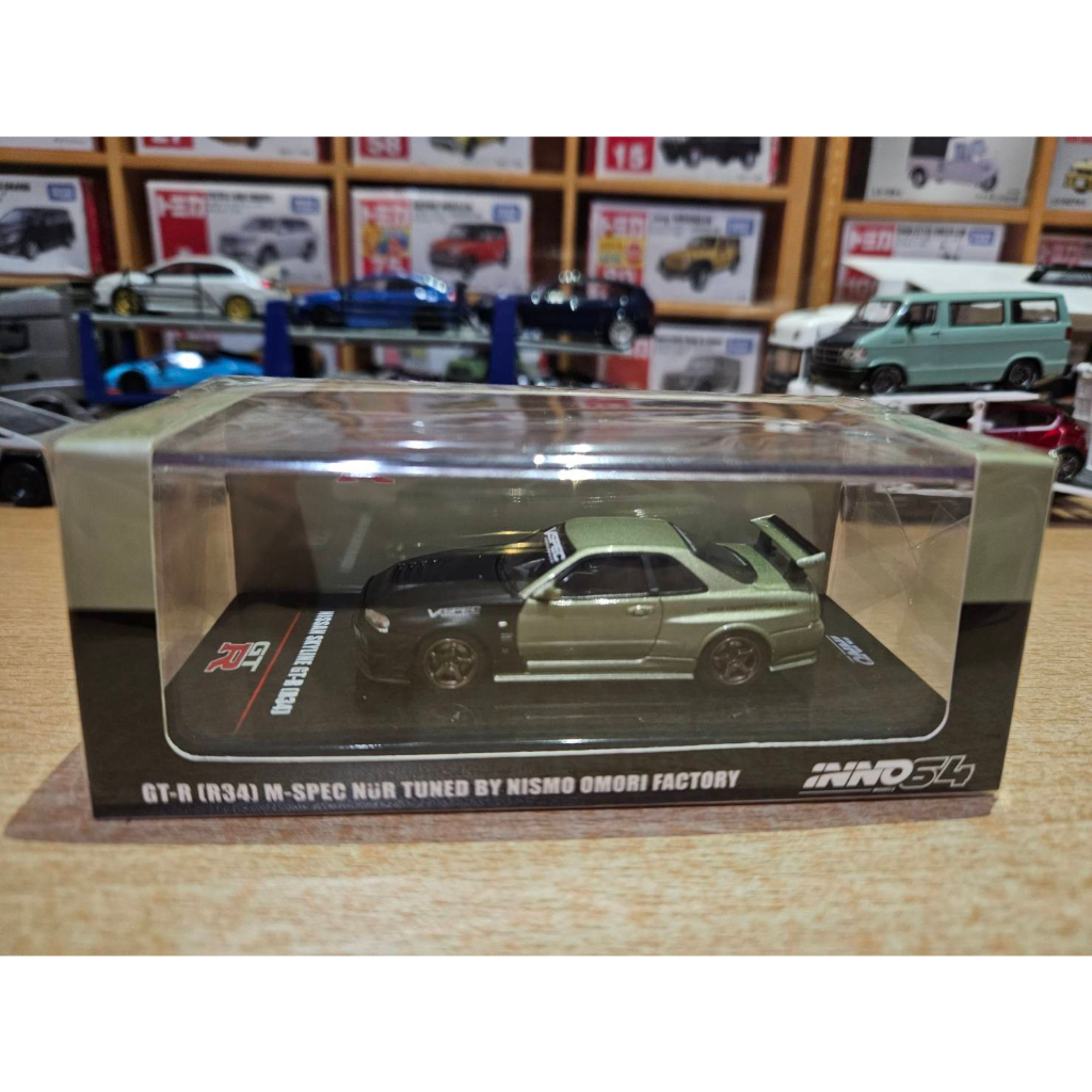 Inno Nissan GT-R64 [R34] M-Spec NuR Tuned By Nismo Omori Factory ...
