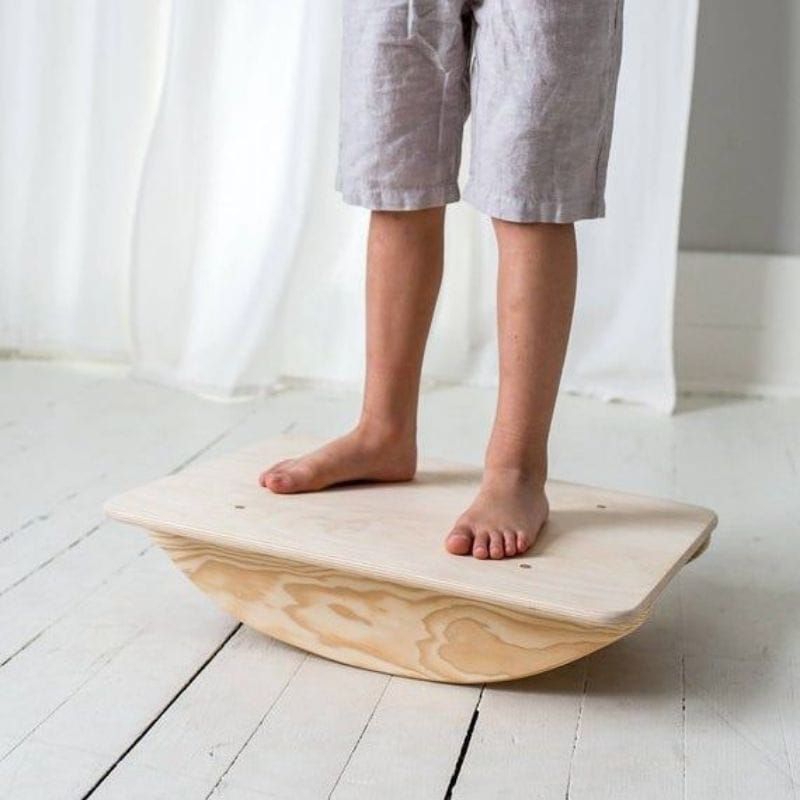Wooden toys balance board/Big balance board | Shopee Malaysia
