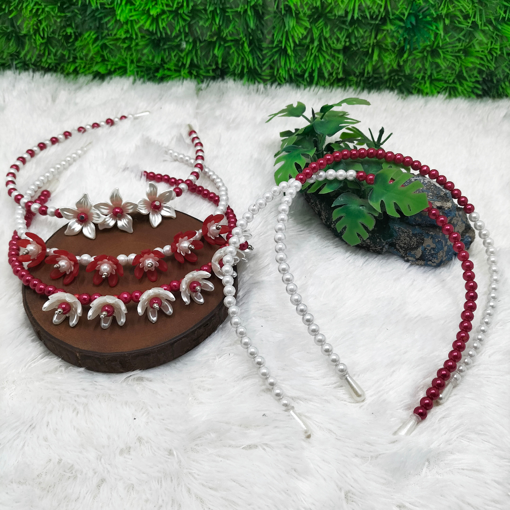MERAH PUTIH Independence Edition Red And White Headband | Shopee Malaysia