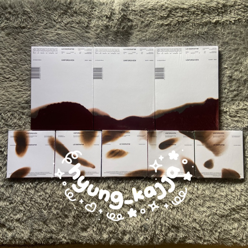 [READY] Album SEALED LE SSERAFIM UNFORGIVEN 3rd Mini Lesserafim Compact ...