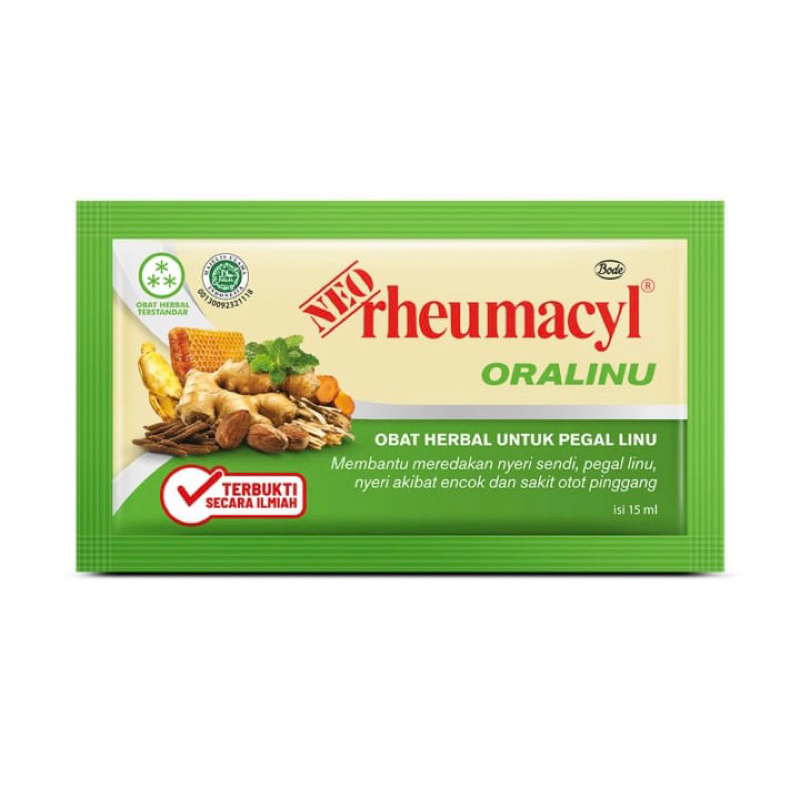 Neo Rheumacyl oralinu sachet 15 ml (herbal for rheumatic pain) | Shopee ...