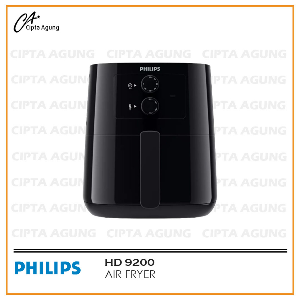 Philips AIR FRYER ESSENTIAL RAPID AIR HD9200/90 HD 9200 HD-9200 - [BDG ...