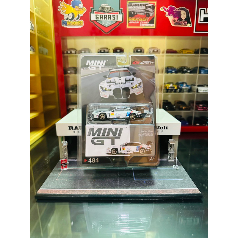 Mini GT No. 484 BMW M4 GT3 7 BMW Team Studies x CSL 2022 Super GT ...