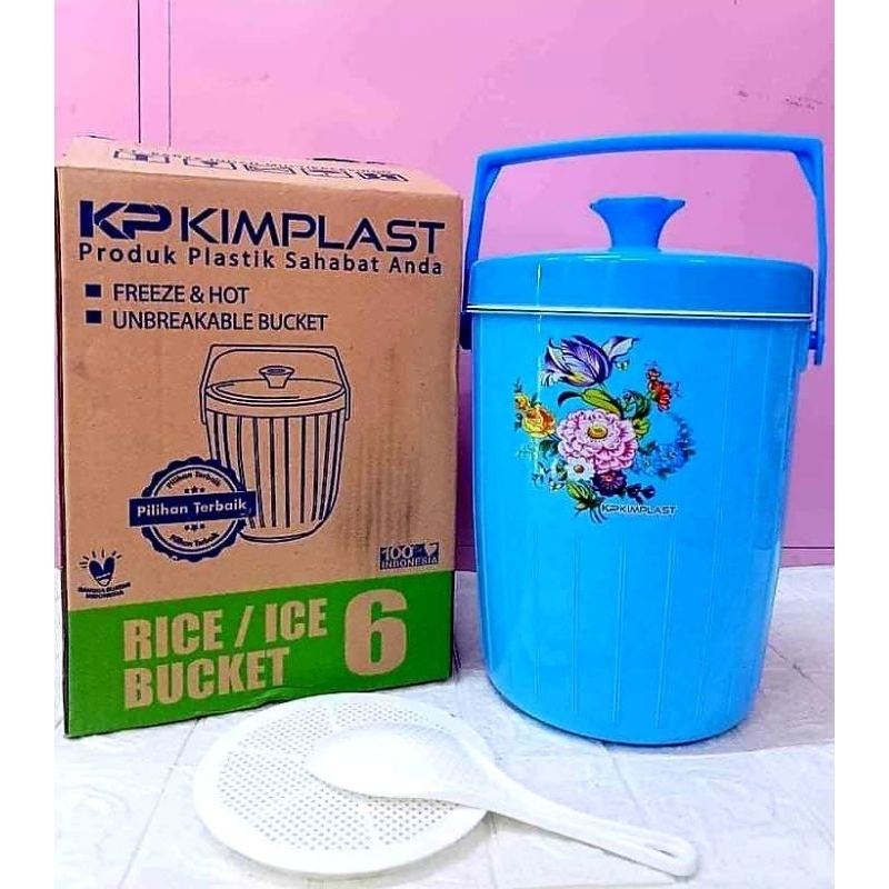 TERMOS Kimplast Thermos 6 Liter Size/Rice Ice bucket/6 Liter Ice ...