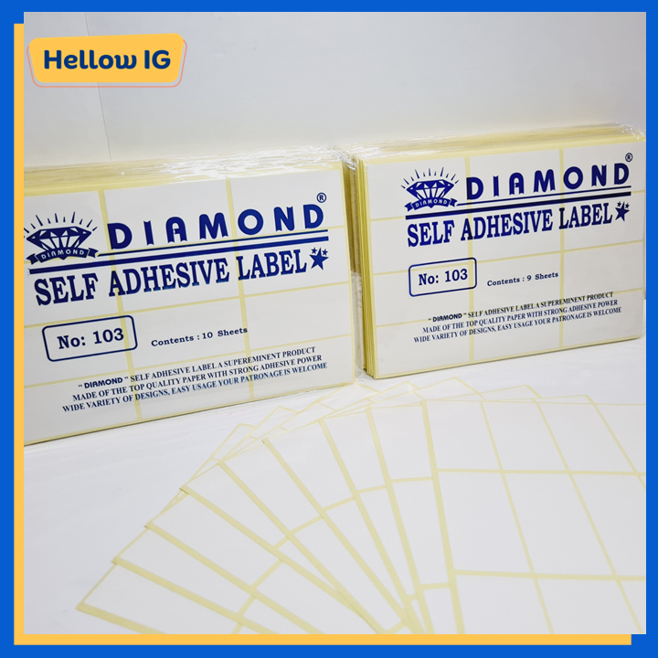 Label 103 invitation label 103 1 pack label 103 1 pack | Shopee Malaysia