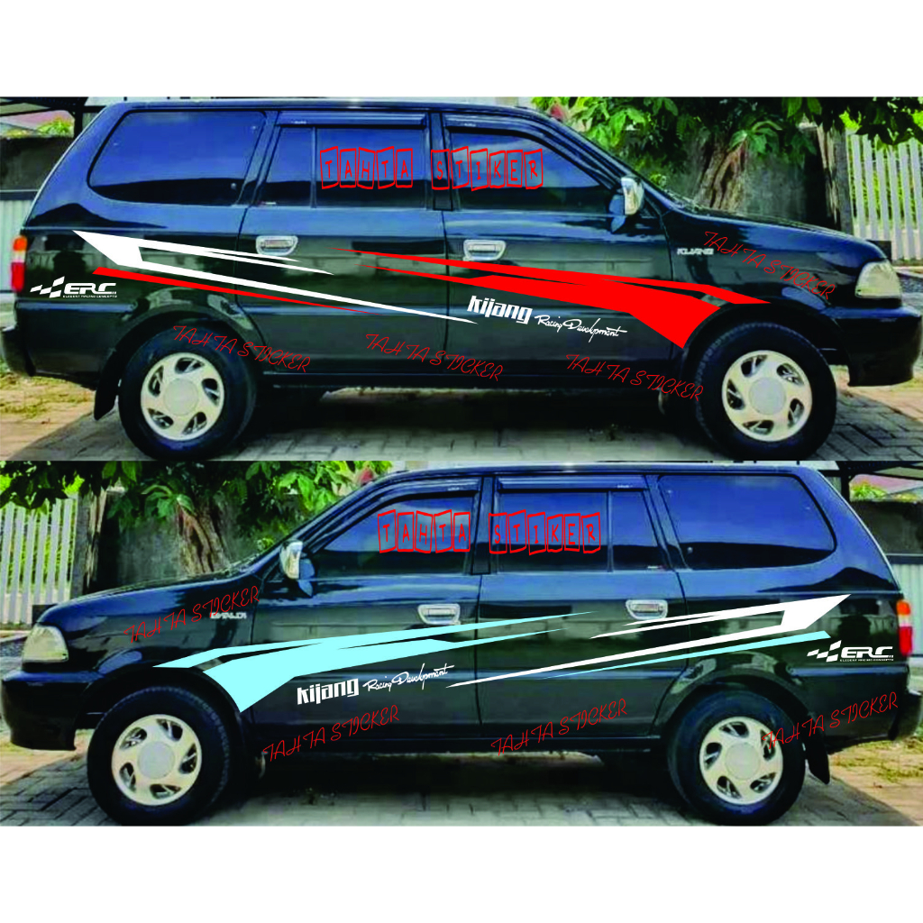 Toyota KIJANG LGL Car CUTTING STICKER LGL UNIVERSAL KIJANG Car Side ...