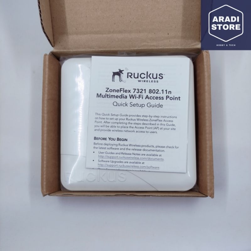 (NEW) Ruckus Access Point 7321 + POE Original | Shopee Malaysia