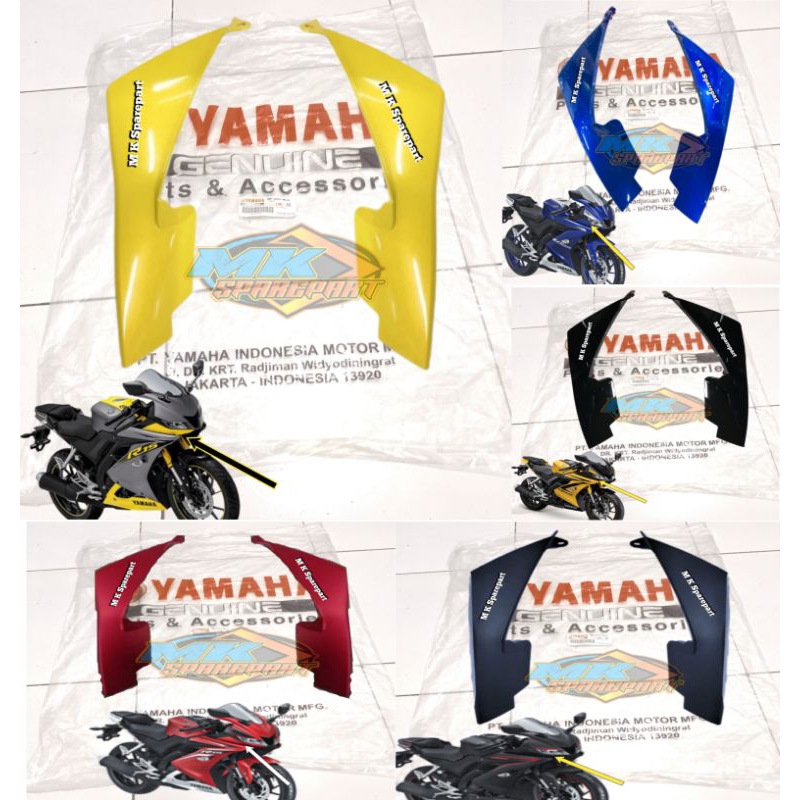 Panel 3&4, Lower Garnish Trim Cover for Headlights R15 New R 15 VVA V3 ...