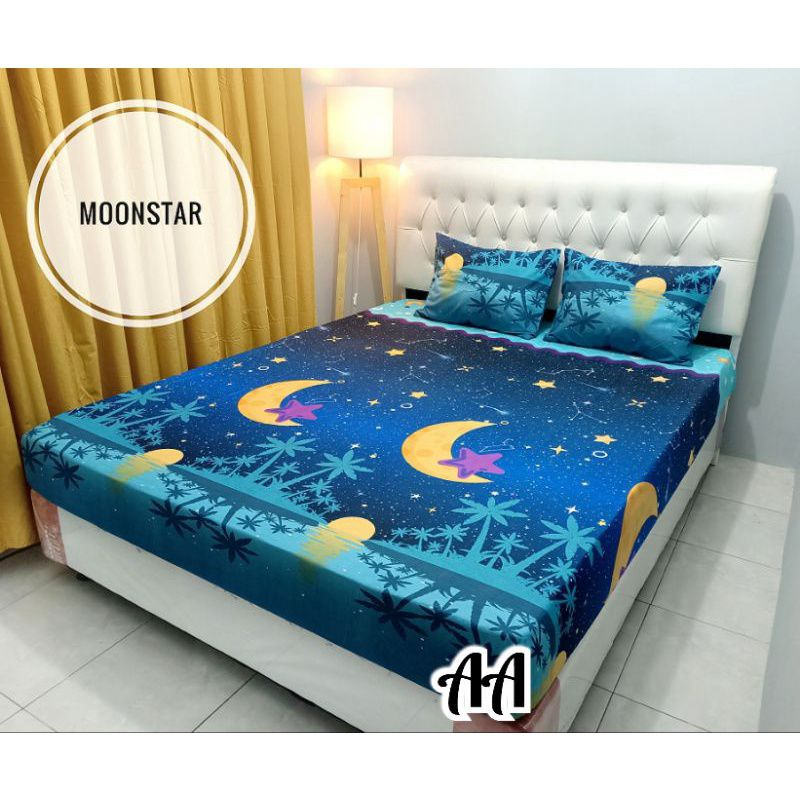 Monalisa Bed Sheet Set 90/100/120/140/160/180/200 Single Queen King ...