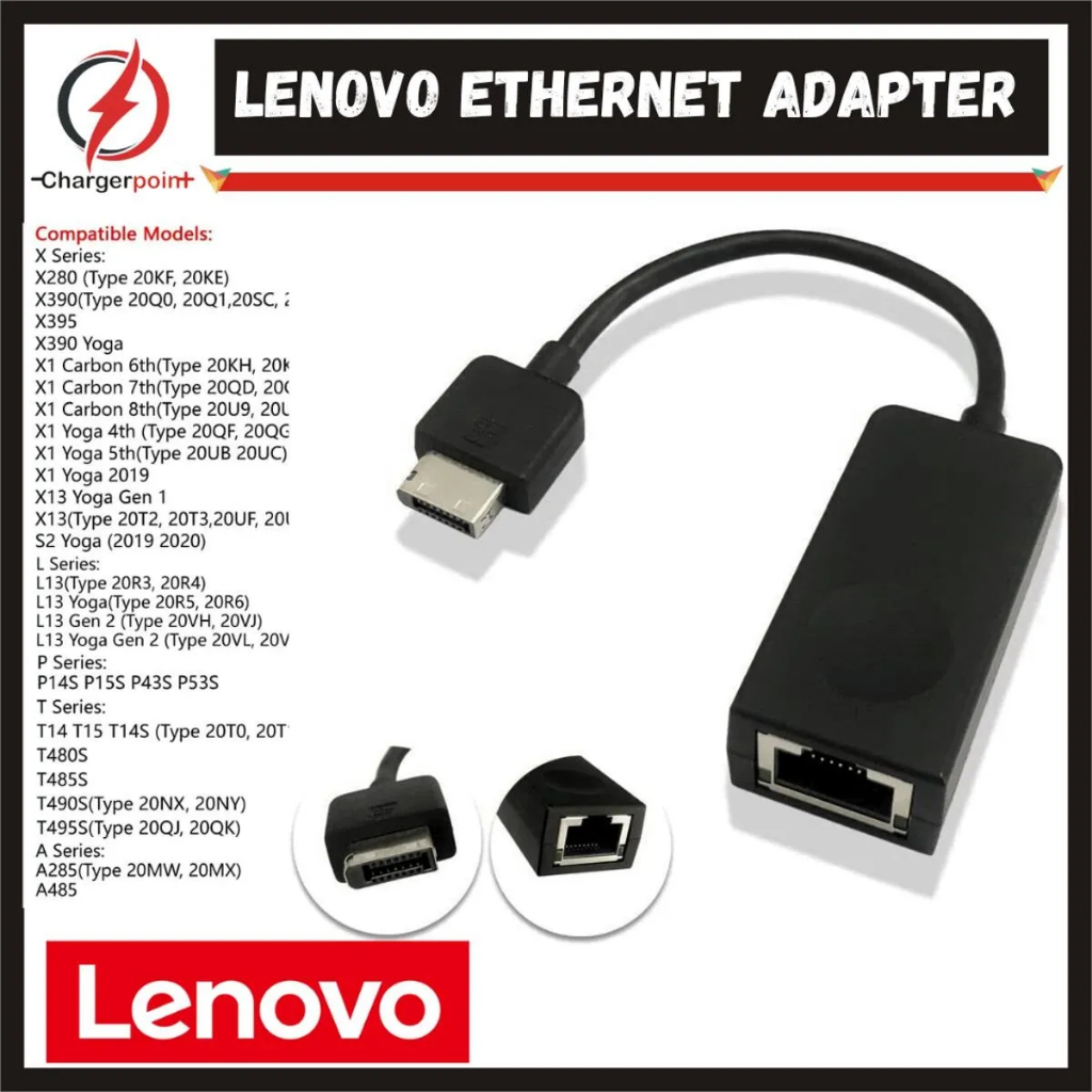 Lenovo ThinkPad Extension To LAN RJ45 Ethernet Adapter Gen 2 | Shopee ...