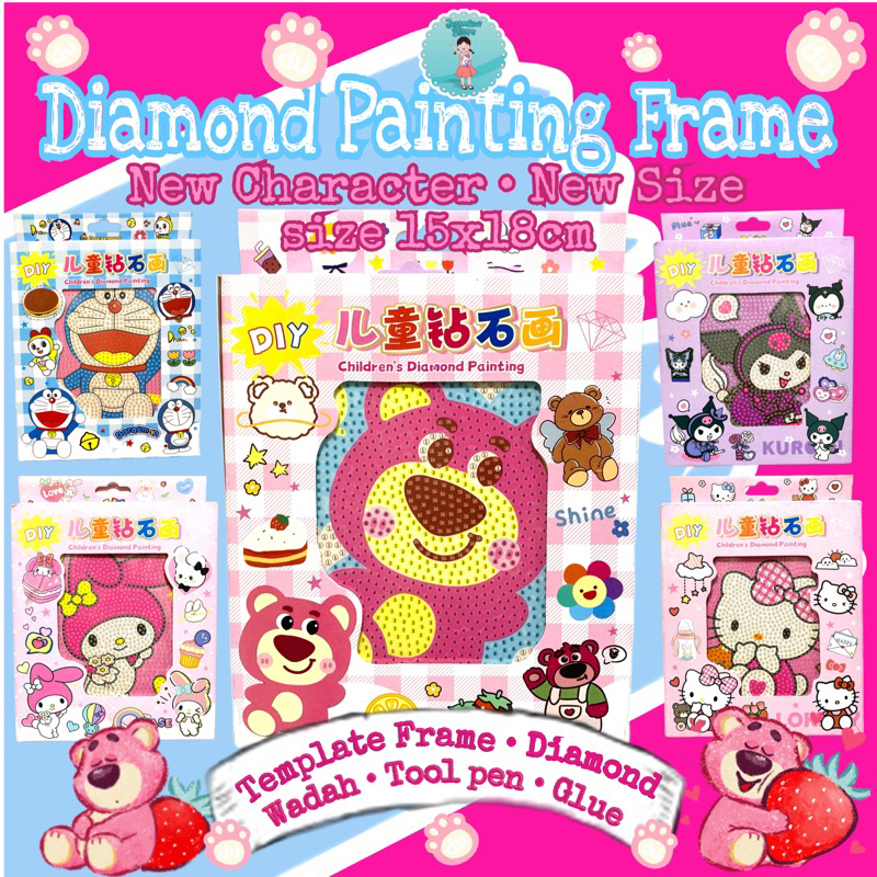 Kuromi Cinnamoroll Lotso Diamond Painting 1set Creative Lotso DIY ...