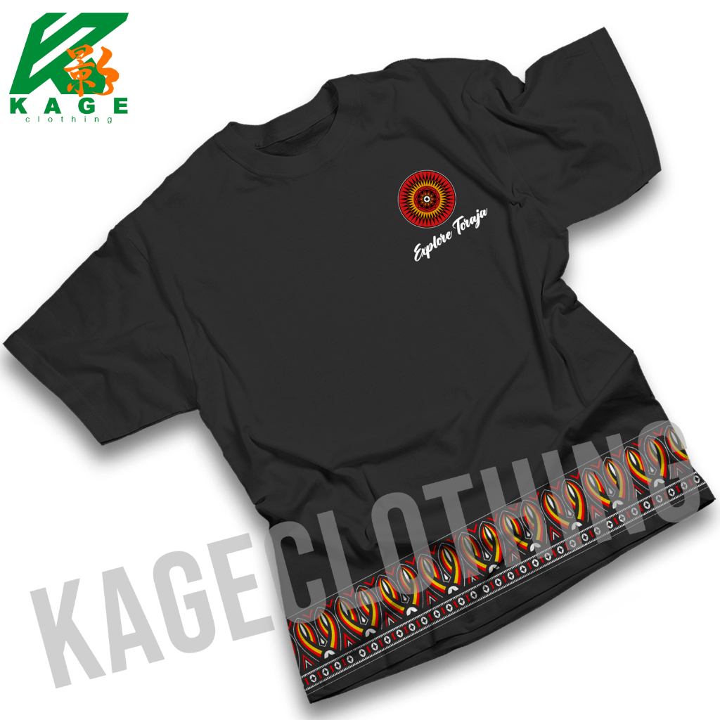 Baju EXPLORE TORAJA Tshirt Kaos distro polos cotton combed 30s Carving TORAJA South SULAWESI THE ...