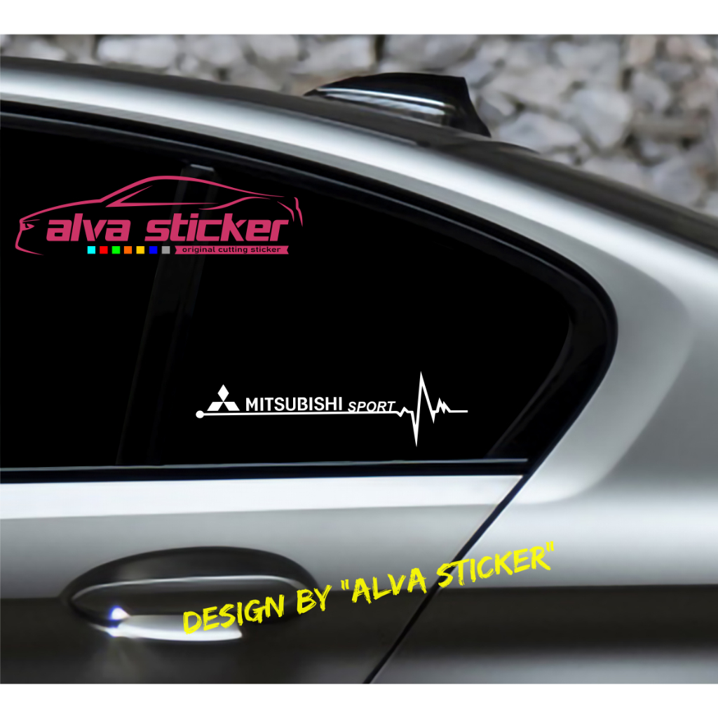 Mitsubishi sport sticker pajero sport xpander lancer outlander mirage 2 ...
