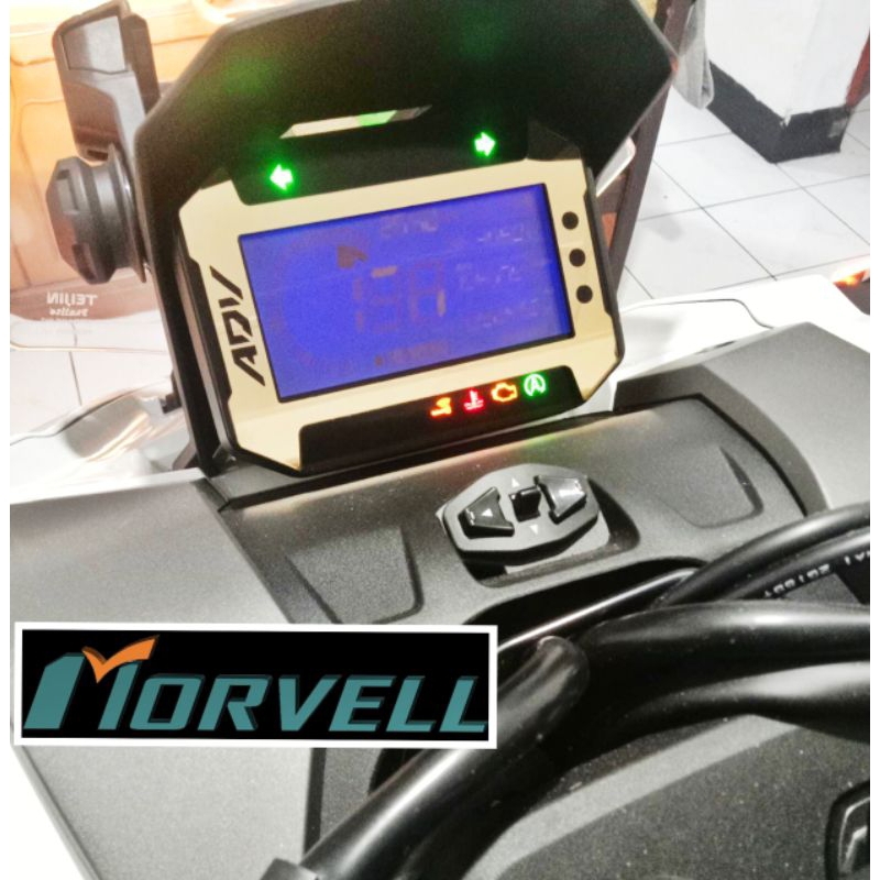 TOMBOL Honda adv 160 ABS or Roadsync cover meter garnish + anti-scratch ...
