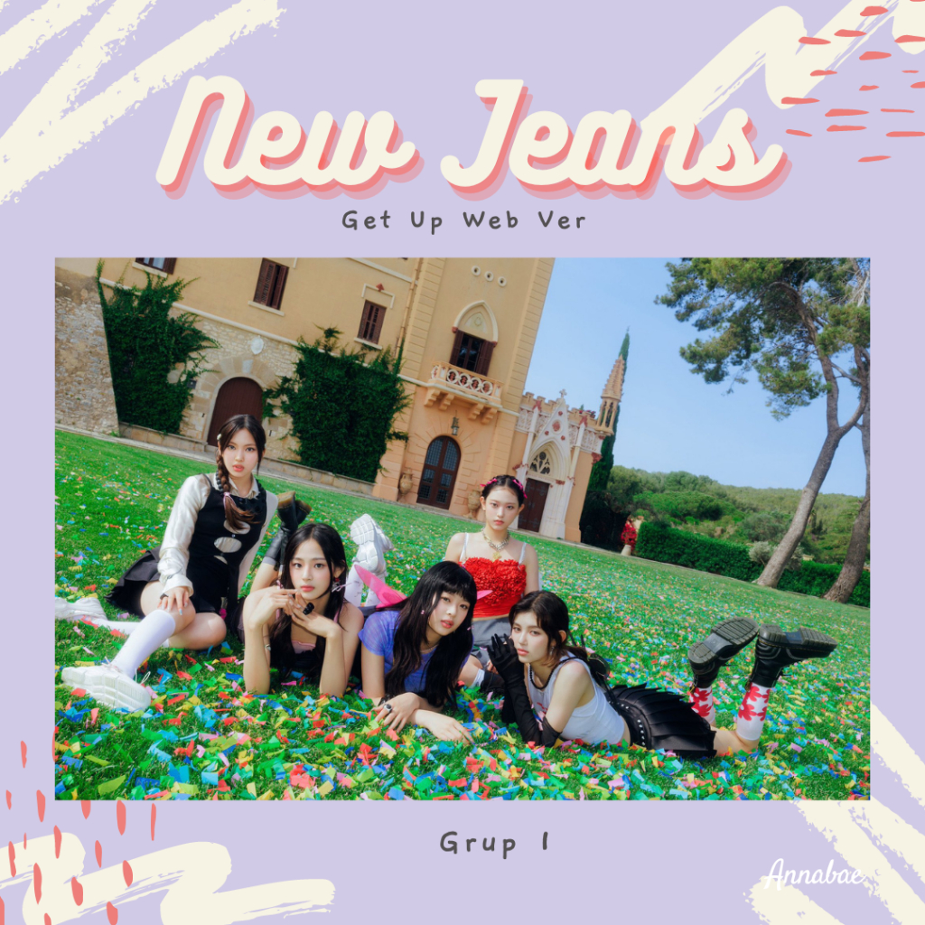 New Jeans Get Up Poster / Art Print | Shopee Malaysia