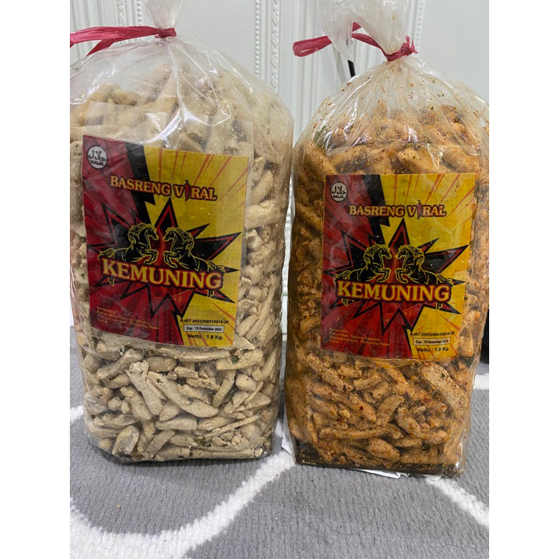 Basreng yellow stick repack 1kg | Shopee Malaysia