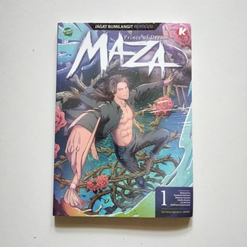 LOKAL Bumi Langit Local Comics - Maza Prince of Dream 1 - M&C | Shopee ...