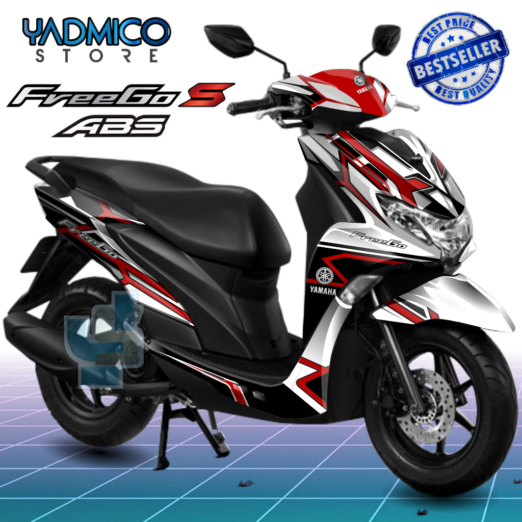 Freego Full Body Decal - Freego Full Body Motorcycle Sticker - Yamaha ...
