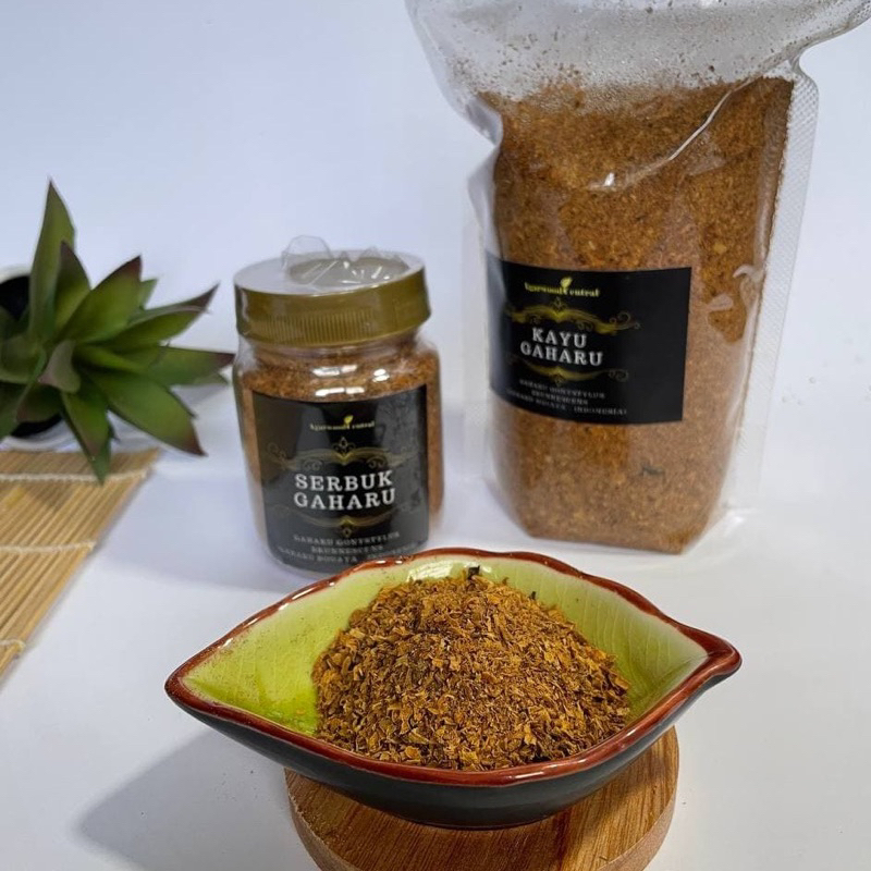 KAYU Original KALIMANTAN Agarwood Powder | Bukhur OF GAHARU INCENSE ...