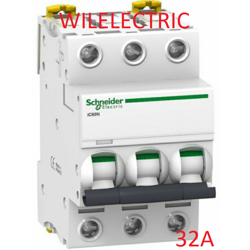 Schneider MCB IC60N 3P 32A 32 A 6KA A9F74332 Original | Shopee Malaysia