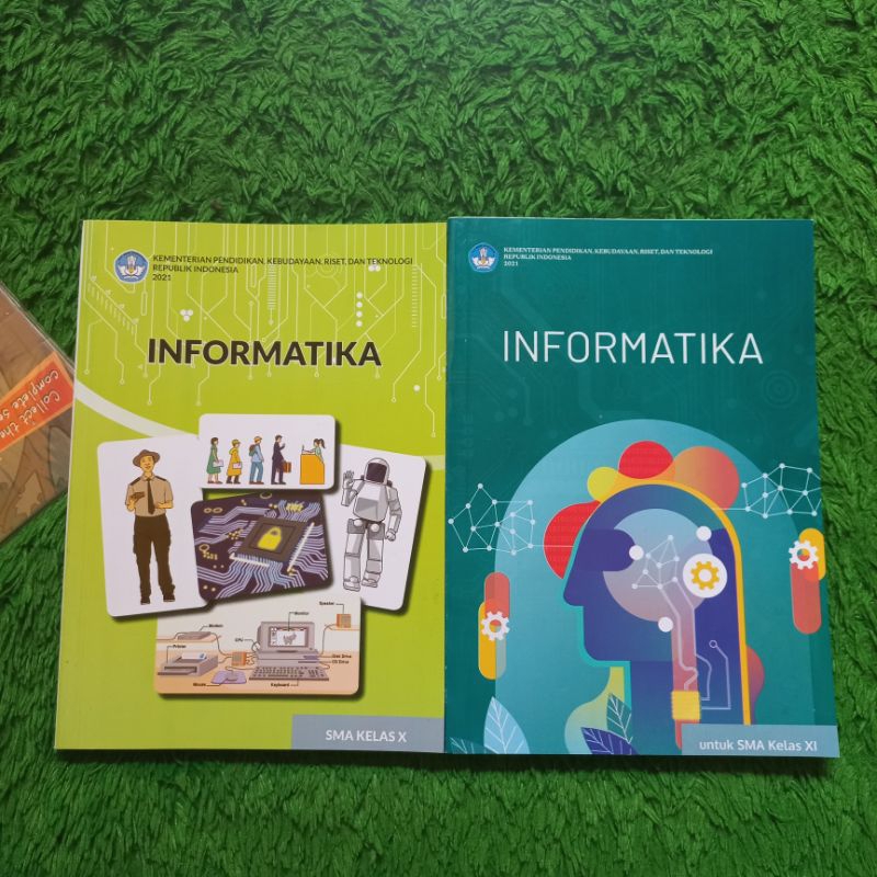 Original Informatics Book Class 10 11 High School SMK MERDEKA ...